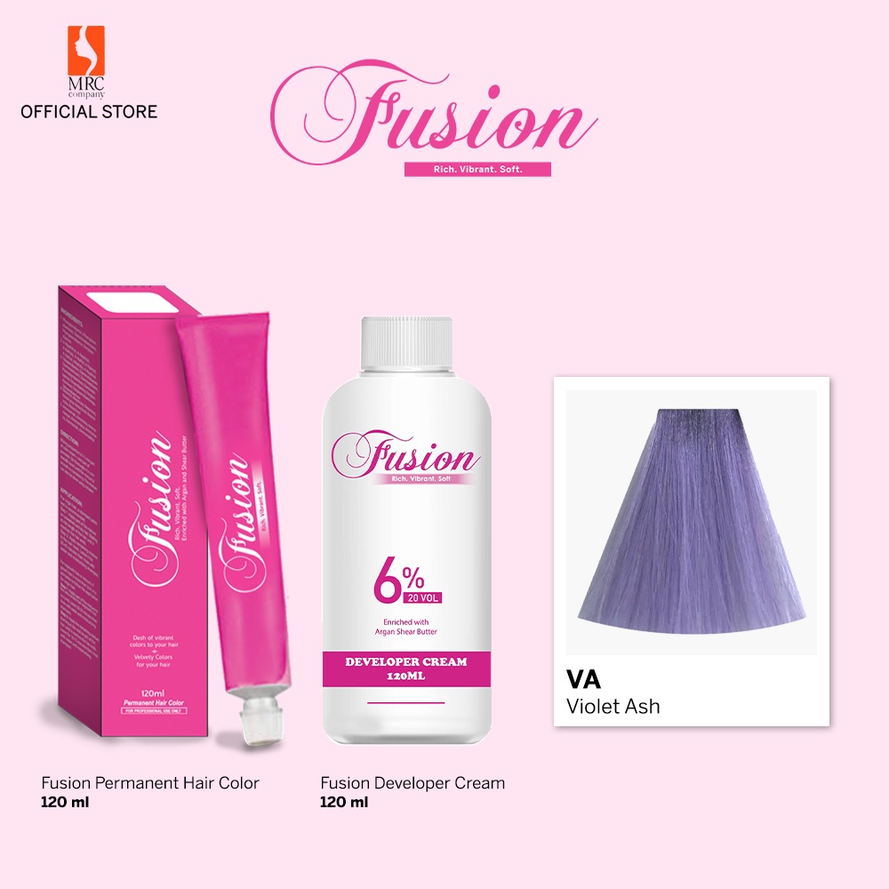 Fusion VA Violet Ash Coloring Set | Shopee Philippines