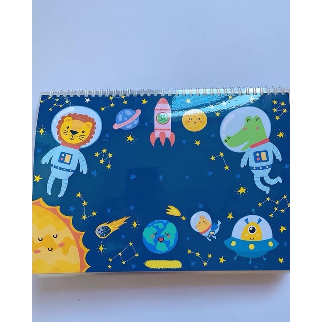 Space Themed Busy Book Quiet Book Children Kids Baby Toddler Holiday ...