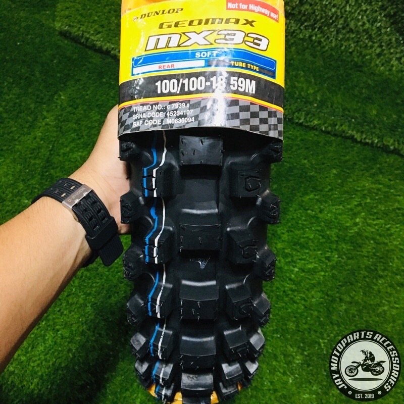 Dunlop Tire 16, 18, 19 & 21 Sizes / Dunlop MX33 & MX53 | Shopee Philippines