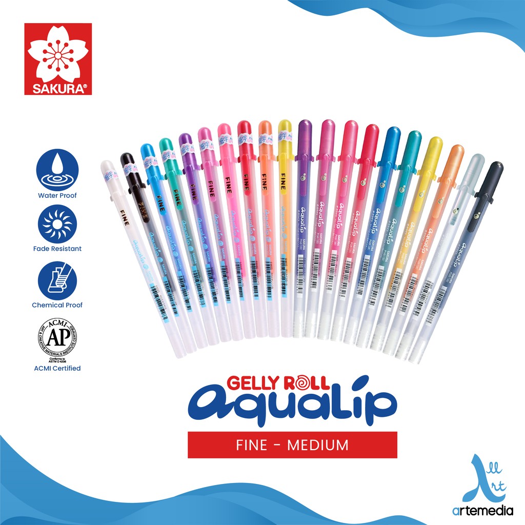 Sakura Aqualip 3D Color Pen | Shopee Philippines