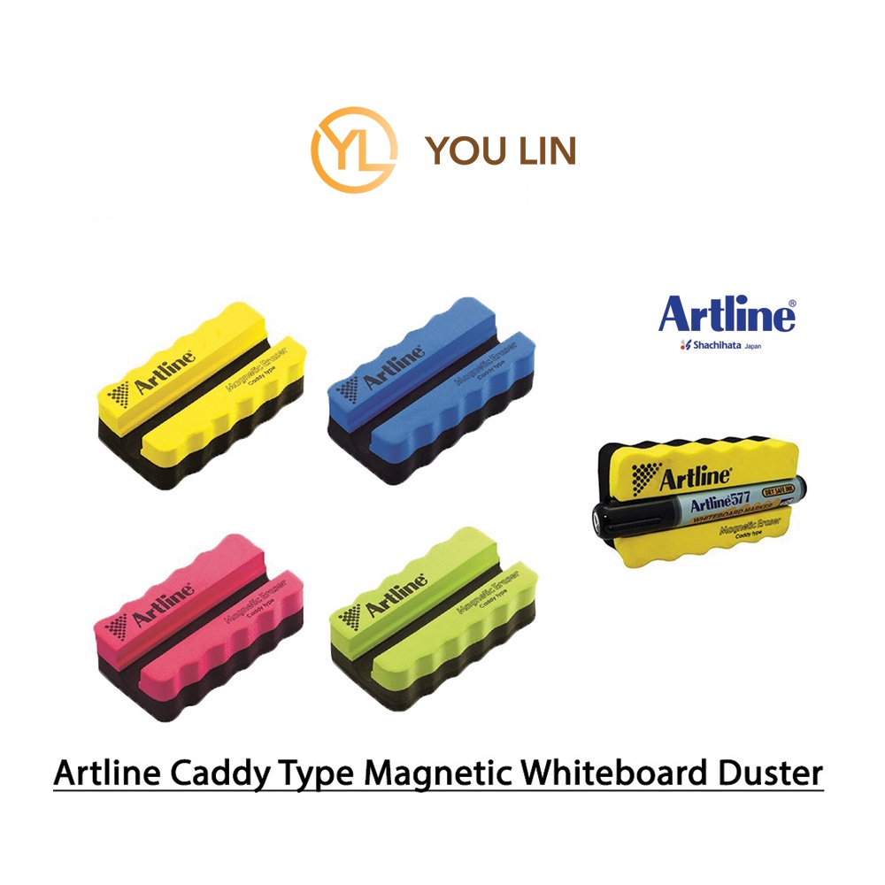 Artline Magnetic Whiteboard Duster Caddy Type | Shopee Philippines