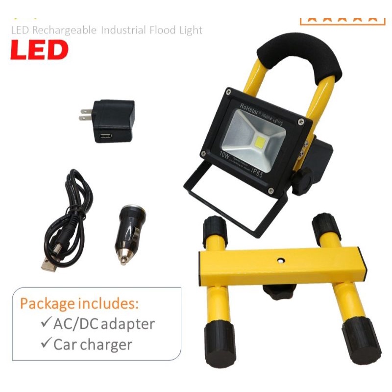 LED rechargeable flood light | Shopee Philippines