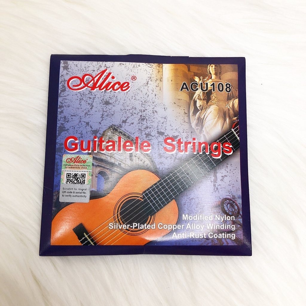 Alice ACU108 Guitalele Strings - Nylon Guitarlele Strings | Shopee ...