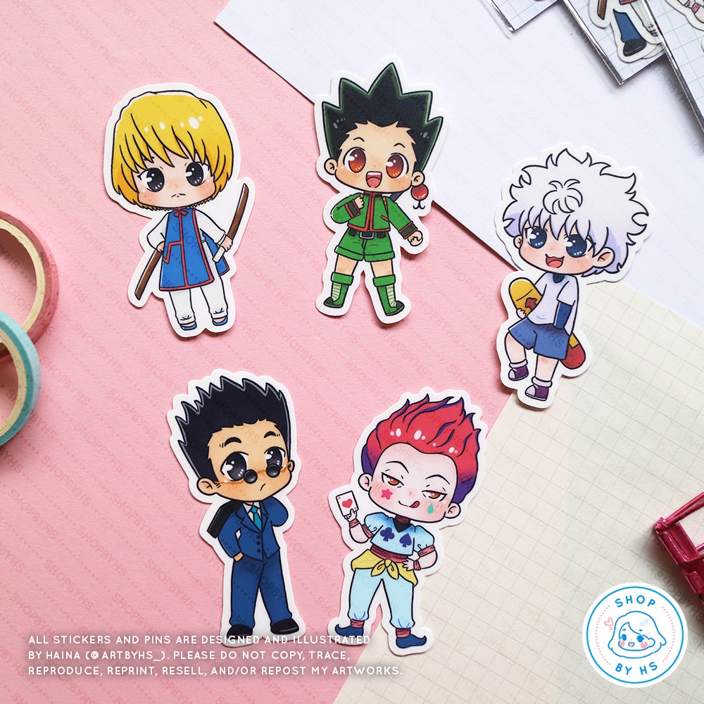 [Clearance] Hunter x Hunter Sticker Set | Shopee Philippines