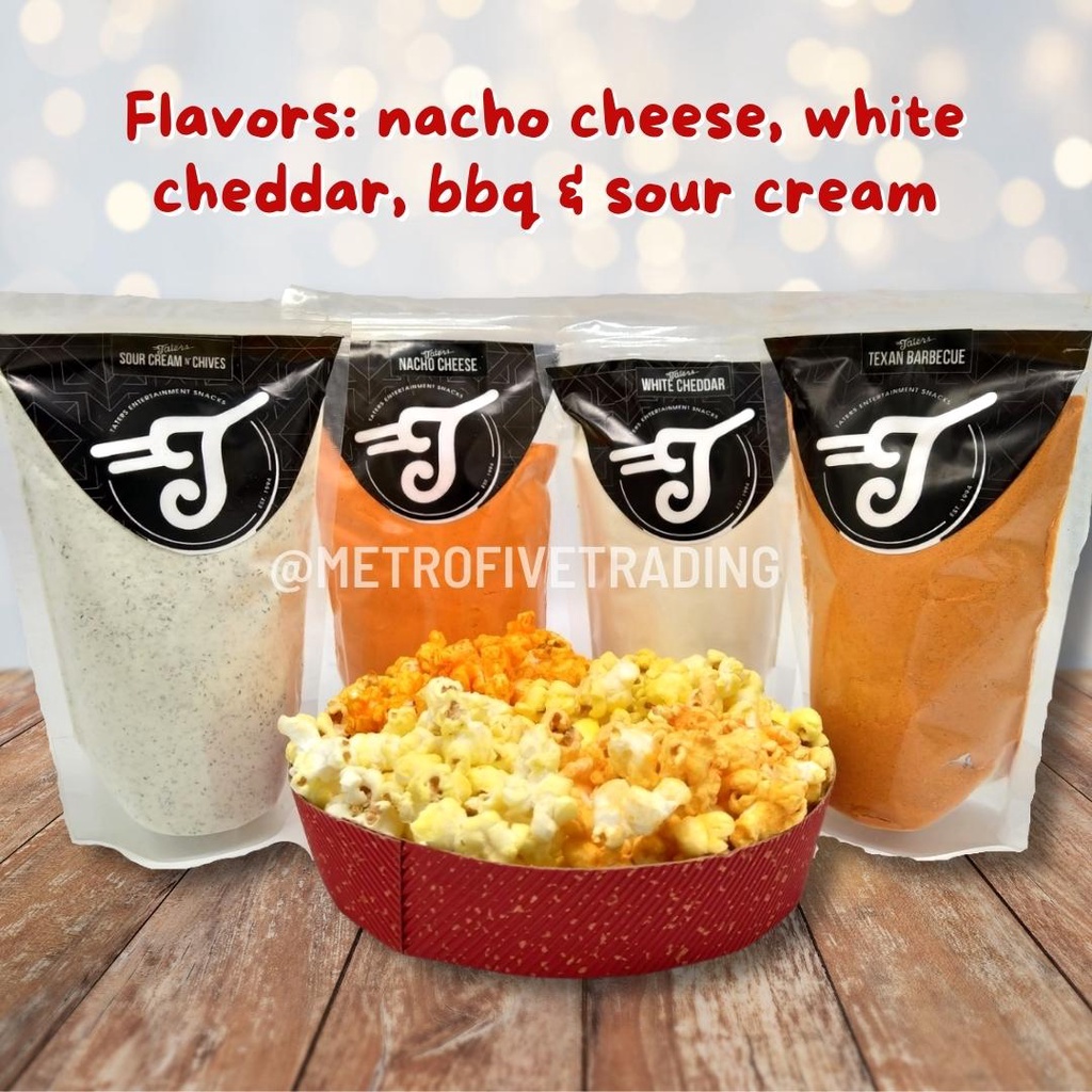[COD] Taters Powder Flavoring in Nacho Cheese, White Cheddar, BBQ ...
