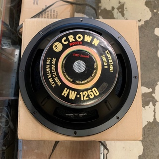 Crown HW-1250 12 inches Woofer Speaker 500watts 8ohms 12" Woofer Speaker 100watts HW1250 ...