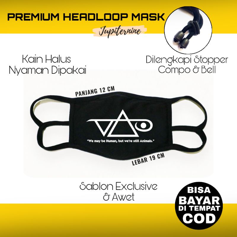 Steve Vai Premium Headloop Mask Music Fashion Mask | Shopee Philippines