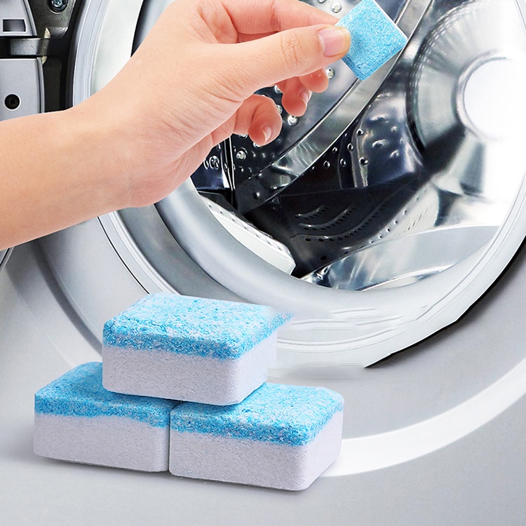 Washing Machine Cleaner Tablet Laundry Deep Cleaning Detergent Remover ...