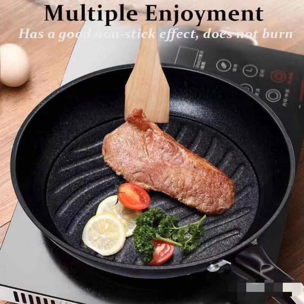 26CM Korean-Style Non-Stick Frying Pan Maifan Stone Ceramic Coating ...