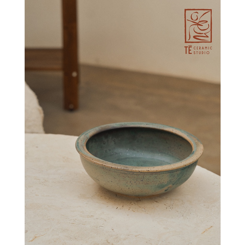 Handmade Ceramic Stoneware FLAT RIM BOWL 16CM & 20CM | Shopee Philippines