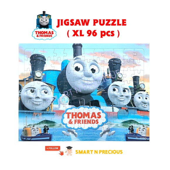 Thomas & Friends Jigsaw Puzzle for Kids (XL size 96 pcs) | Shopee ...