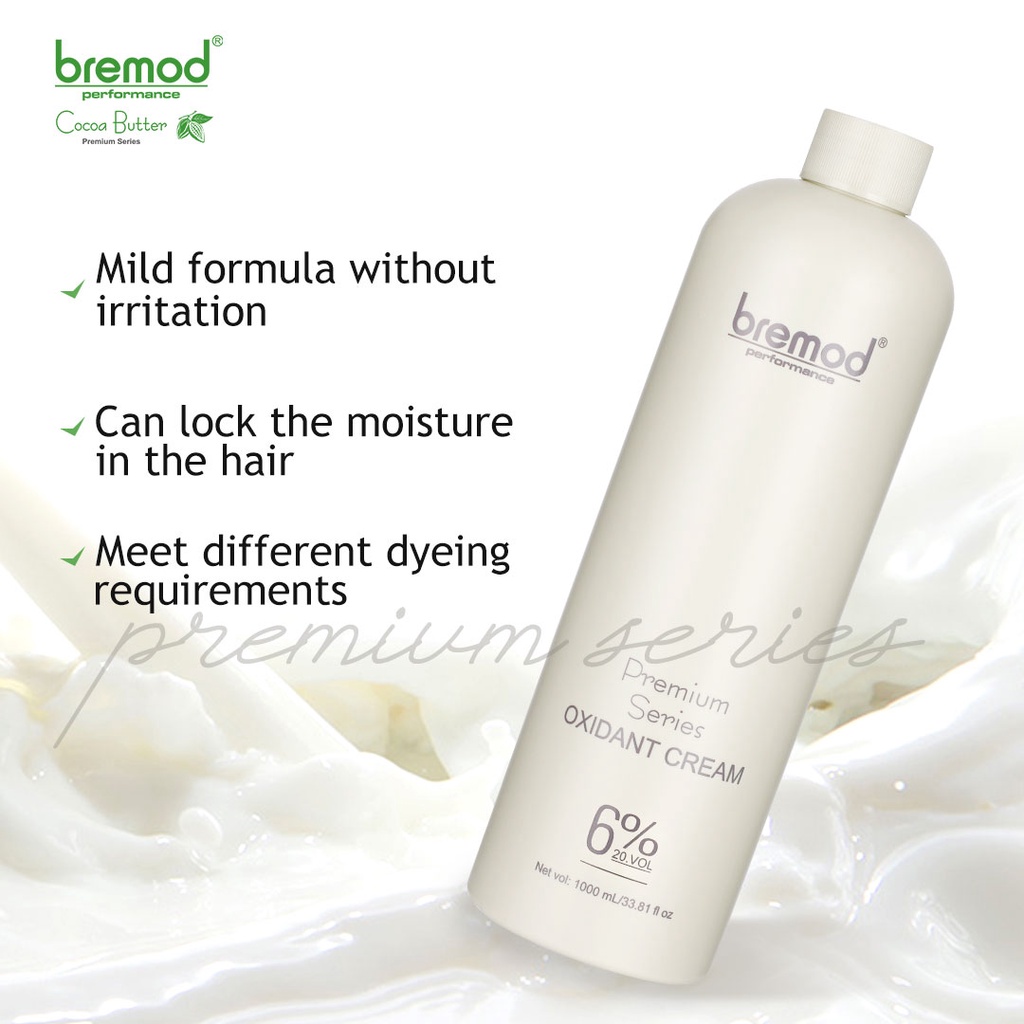 Bremod hair color oxidizer cream mix with hair color cream cocoa butter ...