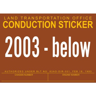 Pair Restoration of C0nduction Stickers 3M Reflective UV PRINTED ...