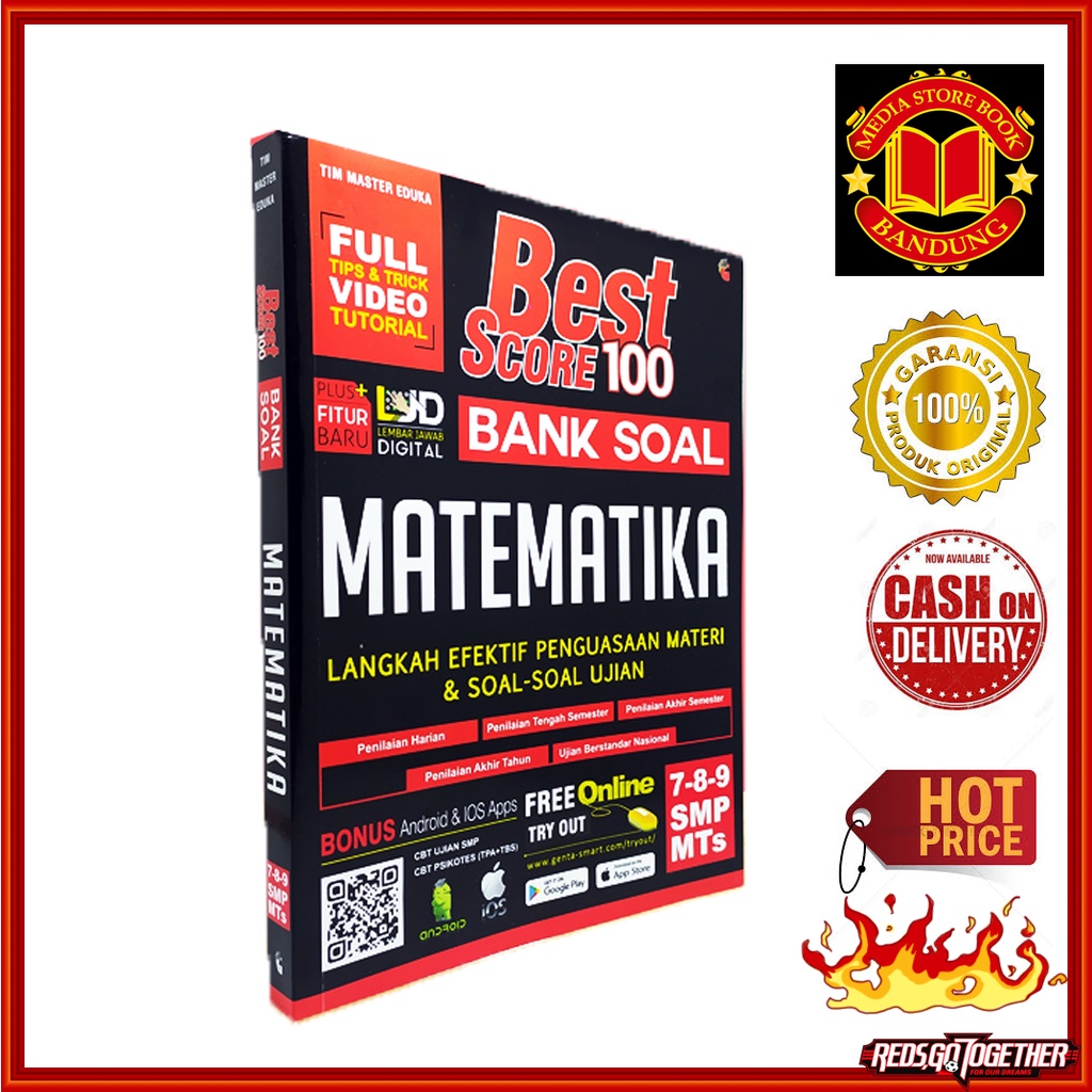 Smp BOOKS - MATHEMATICS BOOKS - BEST SCORE 100 BANK SMP/MTS MATHEMATICS ...