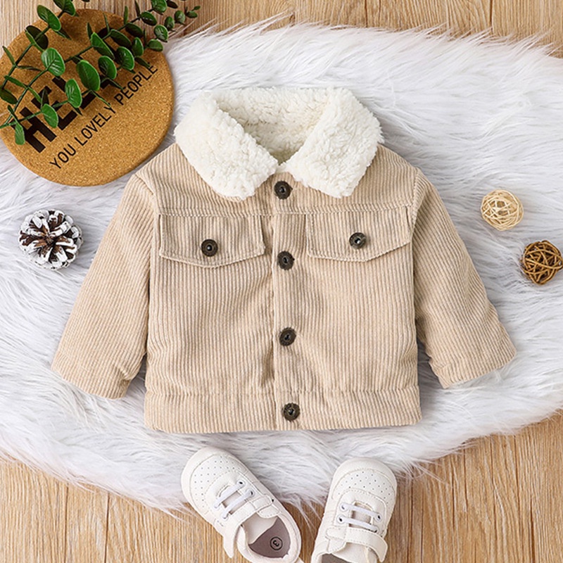 Warm Jacket Outwear For Newborn Baby Boy 0-3 Years old Casual Fashion Winter Cotton Coat Long ...