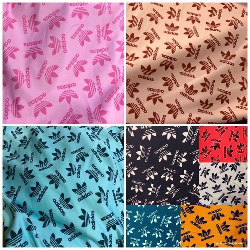 Neoprene Fabric Signature Luxury Brand Printed per Yard | Shopee ...