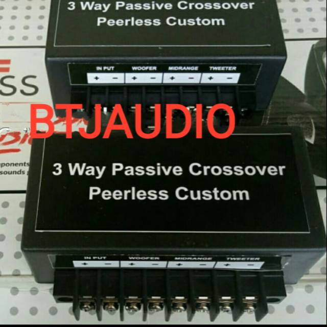 Peerless Custom Passive Crossover for Speaker 3 Way | Shopee Philippines