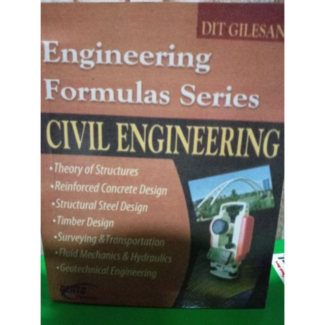 ENGINEERING FORMULAS SERIES CIVIL ENGINEERING | Shopee Philippines