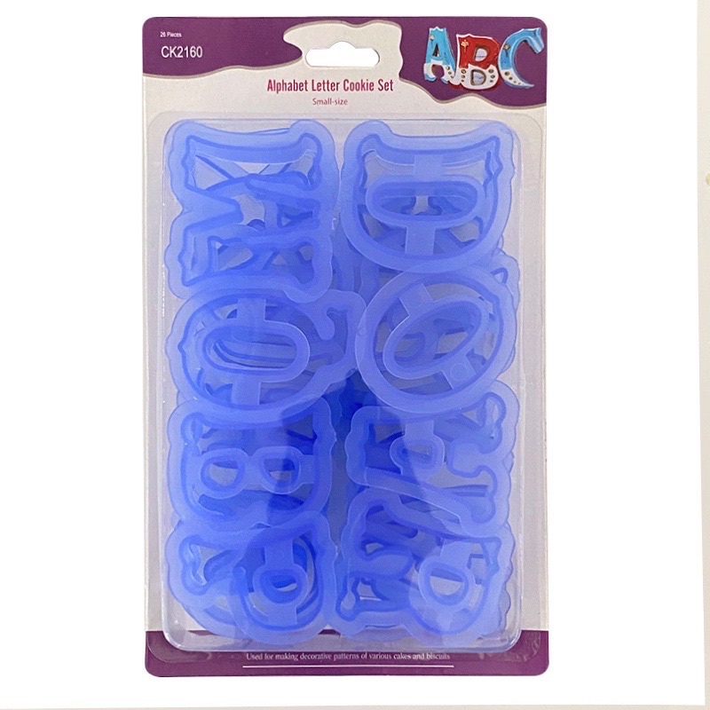 Big Alphabet Cutter Big Size Alphabet Fondant Cutter Cookie Cutter ...