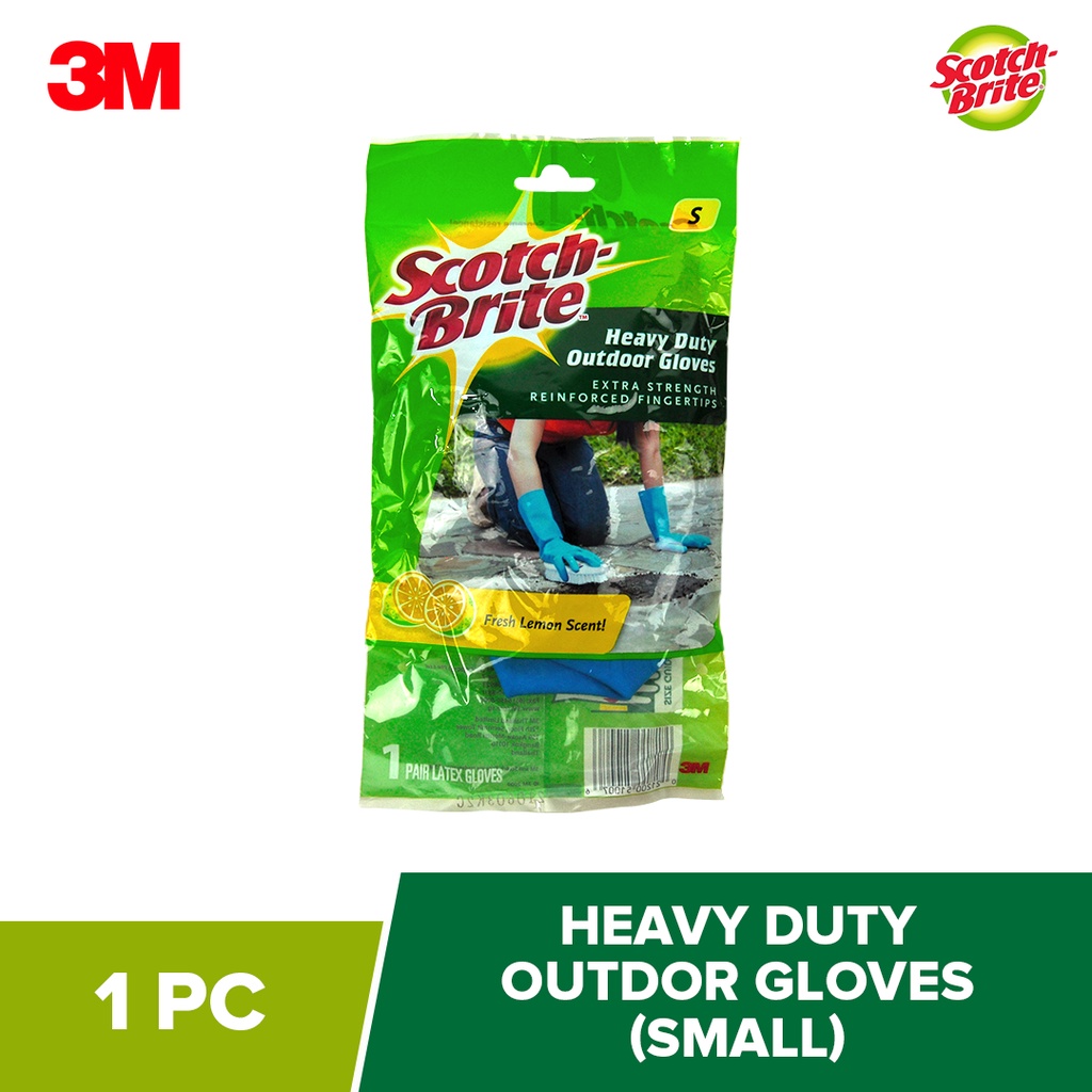 3M Scotch Brite Gloves Outdoor Gloves (Small) | Shopee Philippines