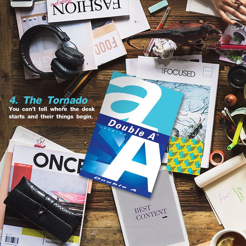 Double A Bond Paper 80GSM 500 Sheets (A11) W/ Free 1 PC DA SILK GEL PEN ...