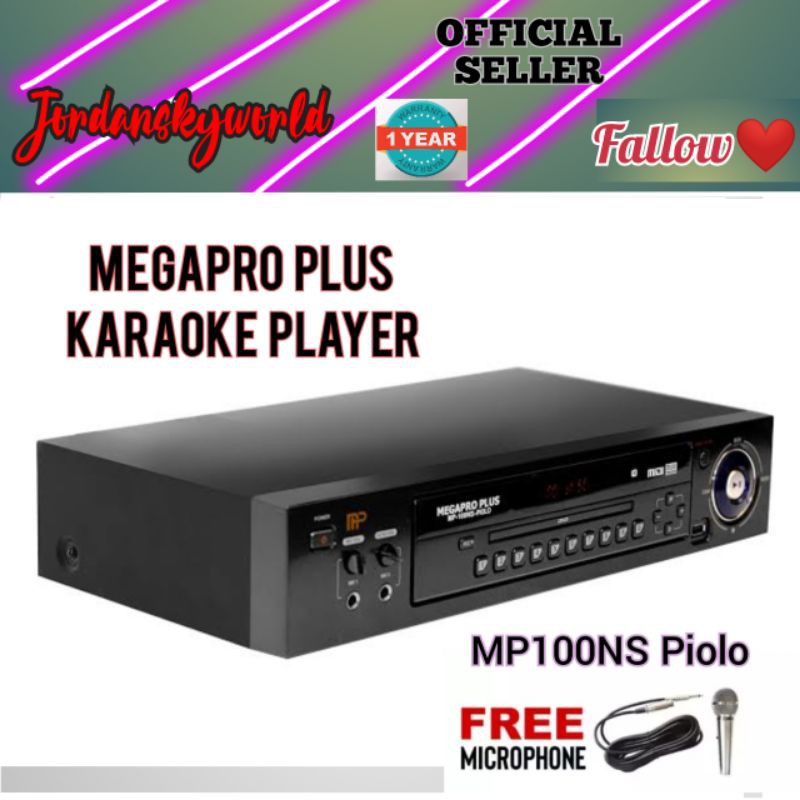 MEGAPRO PLUS MP-100NS PIOLO VOL.81 DVD KARAOKE PLAYER FREE MICROPHONE | Shopee Philippines