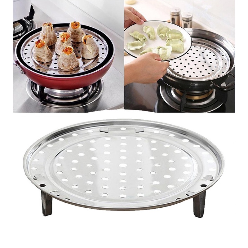 20cm 22cm 24cm Stainless Steel Steamer Rack Cookware Insert Stock Pot ...