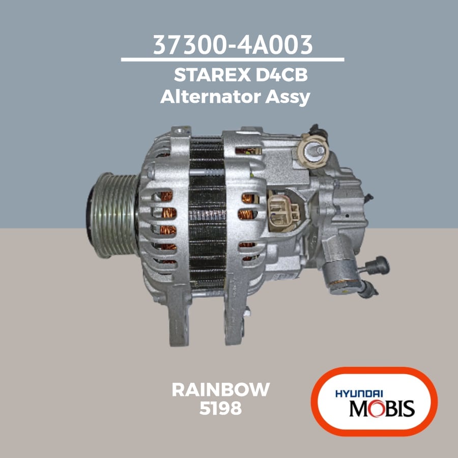 Alternator Assy for HYUNDAI Starex D4CB [Mobis Original] Part#; 37300-4A003; 373004A003 | Shopee ...