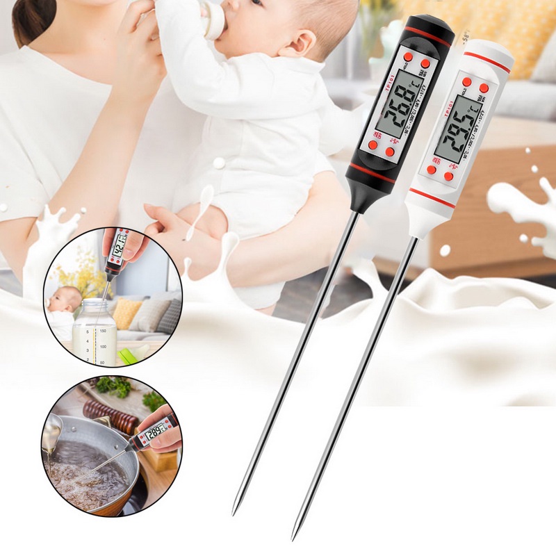 Kitchen Oil Thermometer Food Thermometer BBQ Temperature Measurement ...