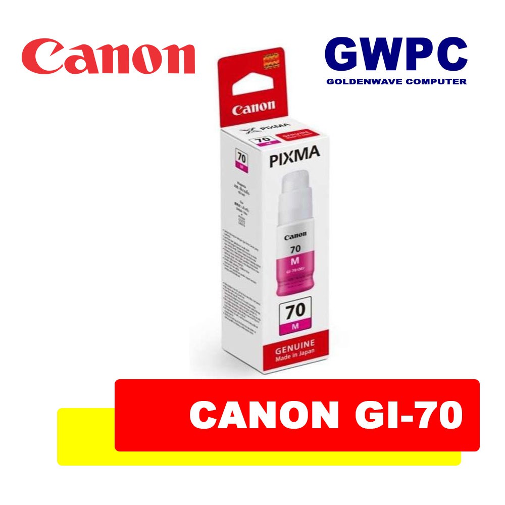 Canon GI-70 Genuine Ink Bottle | Shopee Philippines