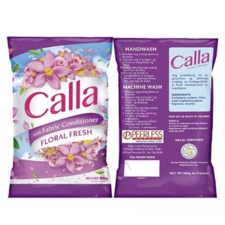 Calla Powder Detergent Floral Fresh 800g & 400g | Shopee Philippines