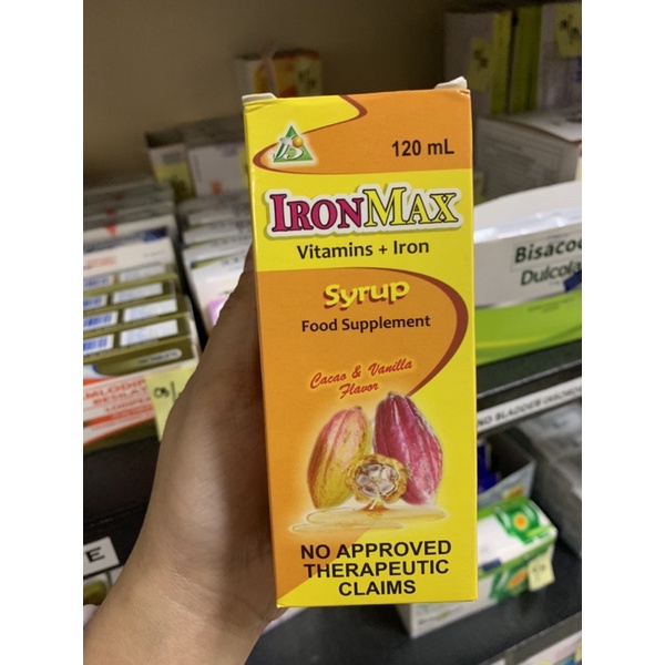 IRONMAX, PAMPAGANA PAMBATA VITAMINS WITH IRON FOR KIDS 60ML 120ml ...