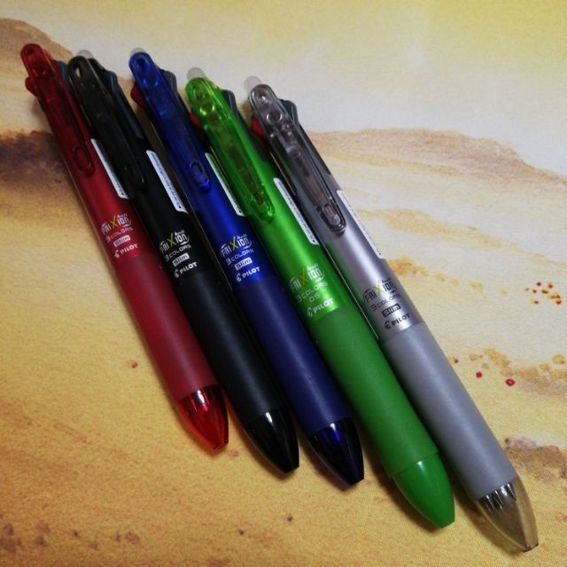 Pilot Frixion Ball 3 Colors 0.5 Slim Multi Pen (3in1 3-in-1) w/ small ...