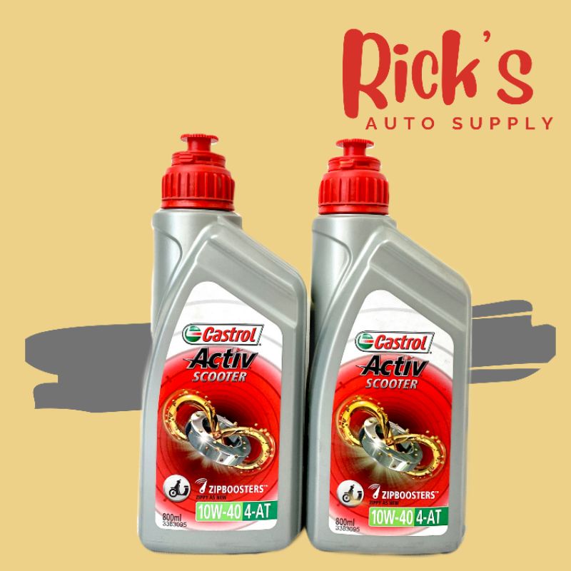 Castrol Activ Scooter 10W-40 800mL | Shopee Philippines