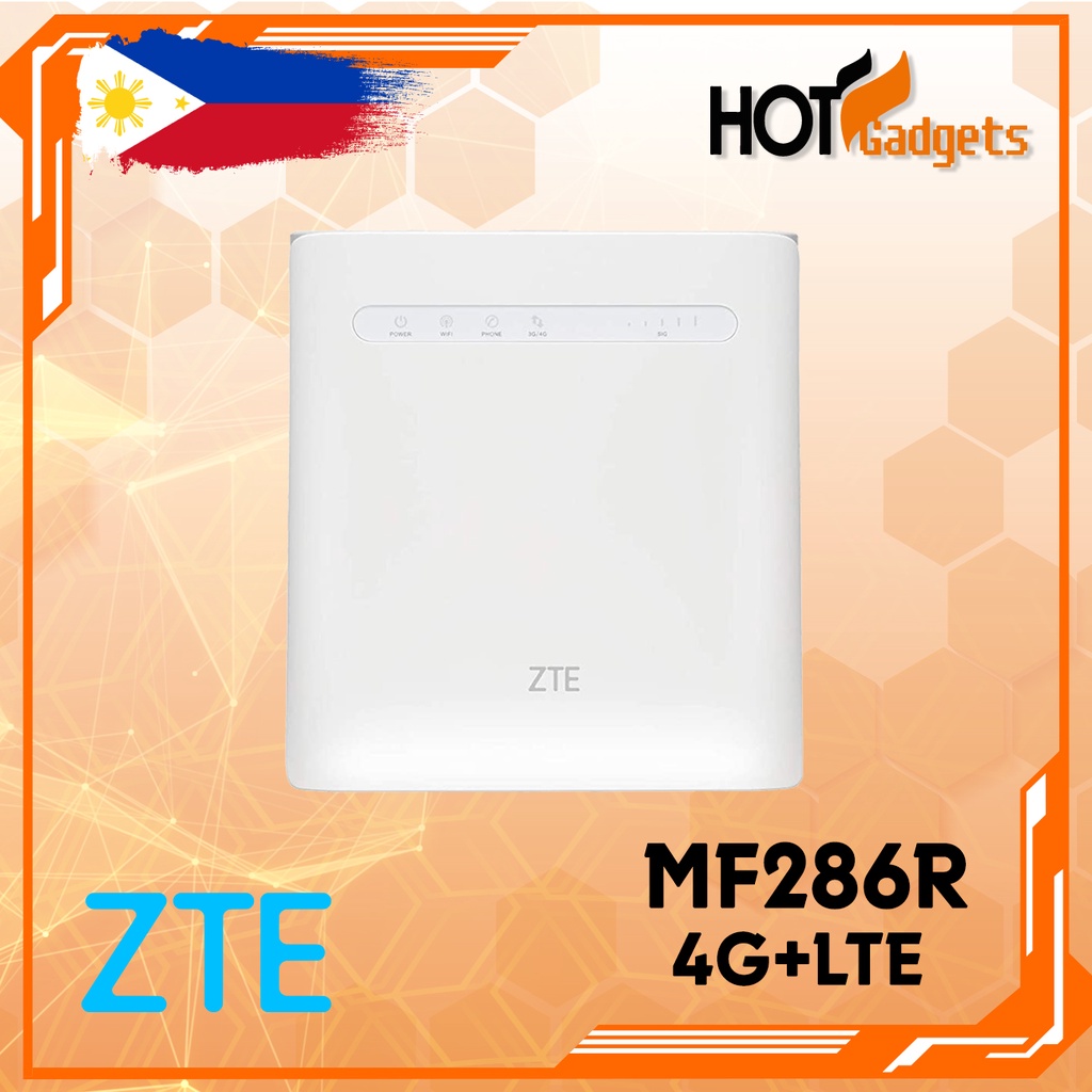 ZTE MF286 MF286R 300mbps 4G+ LTE Cat6 Router Openline | Shopee Philippines