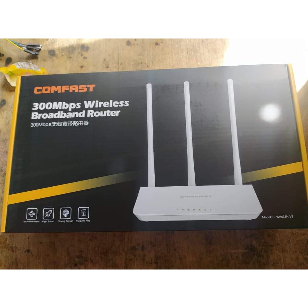 Comfast CF-WR613N V3 wireless home router 300Mbps router (English ...