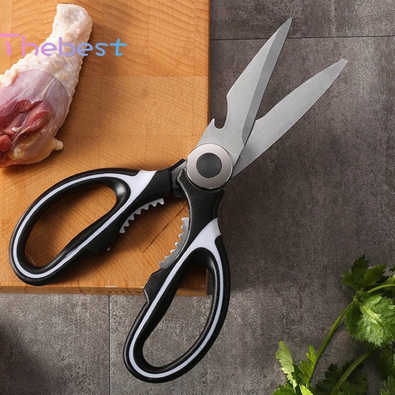 Kitchen Scissors Tool Multifunctional Stainless Steel Cut Meat ...