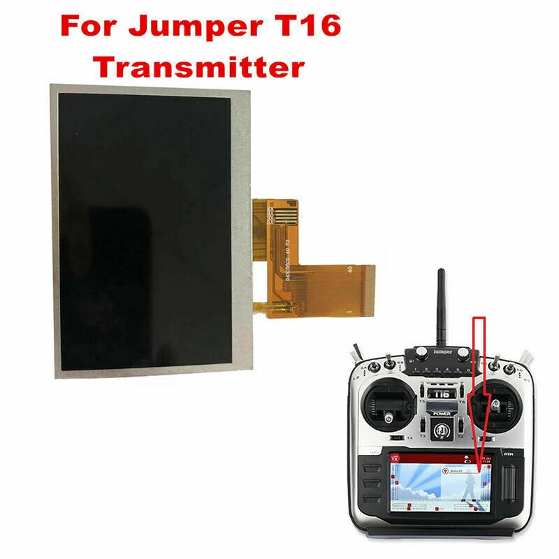 Jumper T16 Color 4.3 Inch LCD Display Screen for OpenTX T16Pro ...