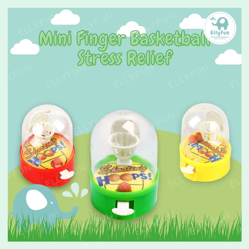 ELLYFUN Mini Finger Basketball Shooting Game Mini Handheld Desktop ...