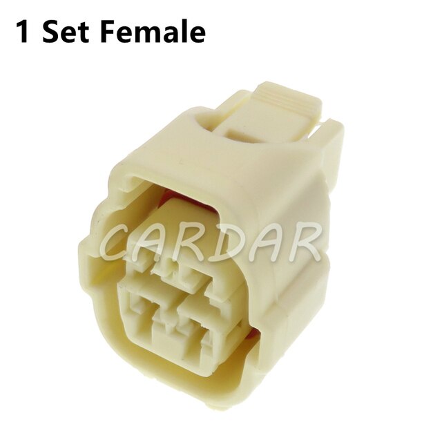 1 Set 4 Pin Auto Wire Cable Harness Connector 7282-7040-10 Female Socket Male Plug For Toyota ...