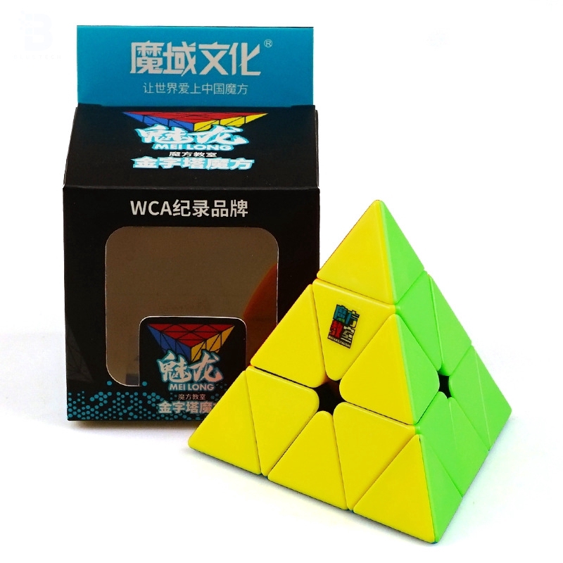 Professional Pyramid 3x3 Rubiks Cube Kids Toys Ultra Smooth Rubiks Cube ...