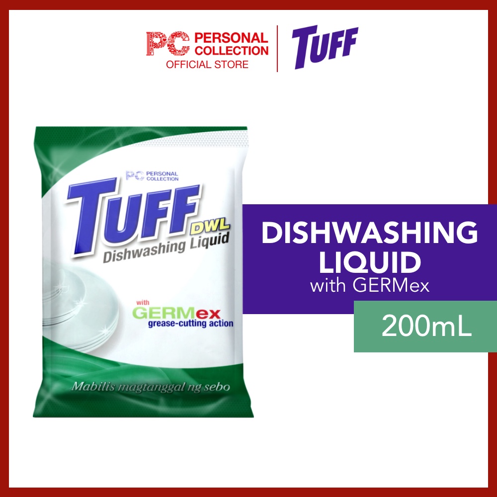 Tuff Dishwashing Liquid with Germex 200ml Pouch (Buy 1 Take 1 ...