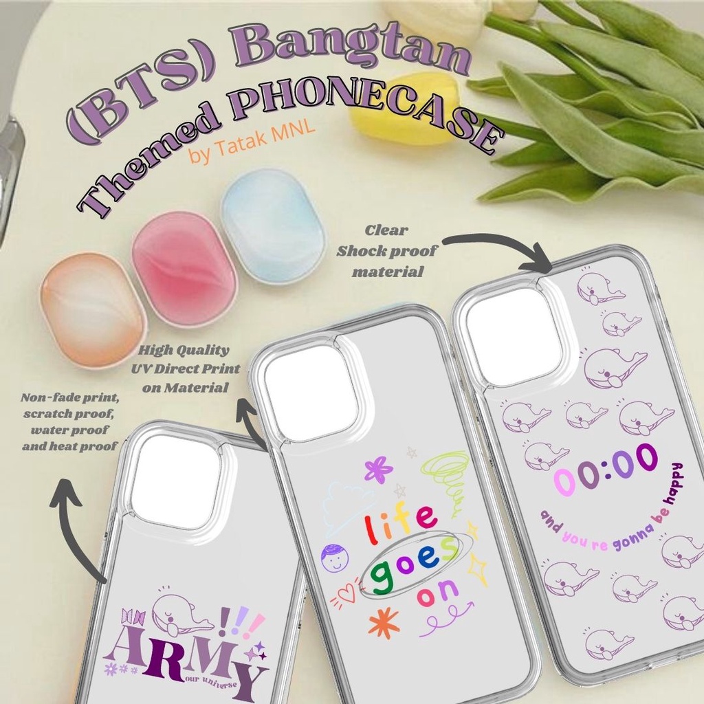 (BTS) Bangtan Themed Phone case | Shopee Philippines