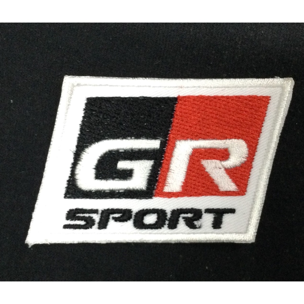 GR Racing PATCH Toyota Gazoo Racing Cloth Patch Badge - Emblem Badge ...