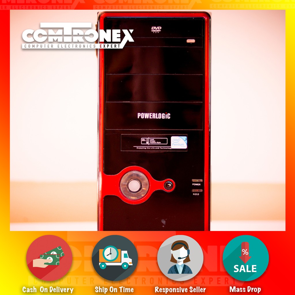 Computer Case with 500w PSU (USED) | Shopee Philippines