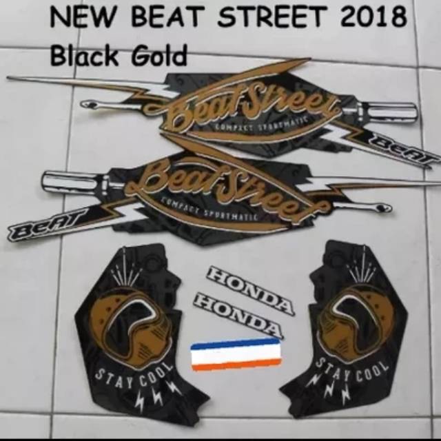 Original 2018 honda beat street body Striping | Shopee Philippines