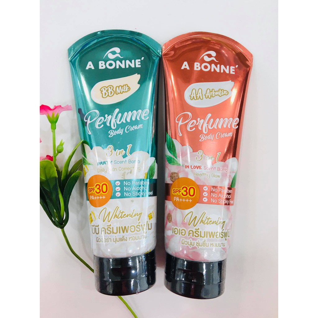 Ebonne Arbutin Perfume Body Cream SPF 30 PA +++ AA BB Milk 200 ml ...