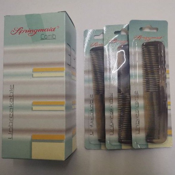 Springmaid Comb (Suklay) Men's #33 12pcs/Box | Shopee Philippines
