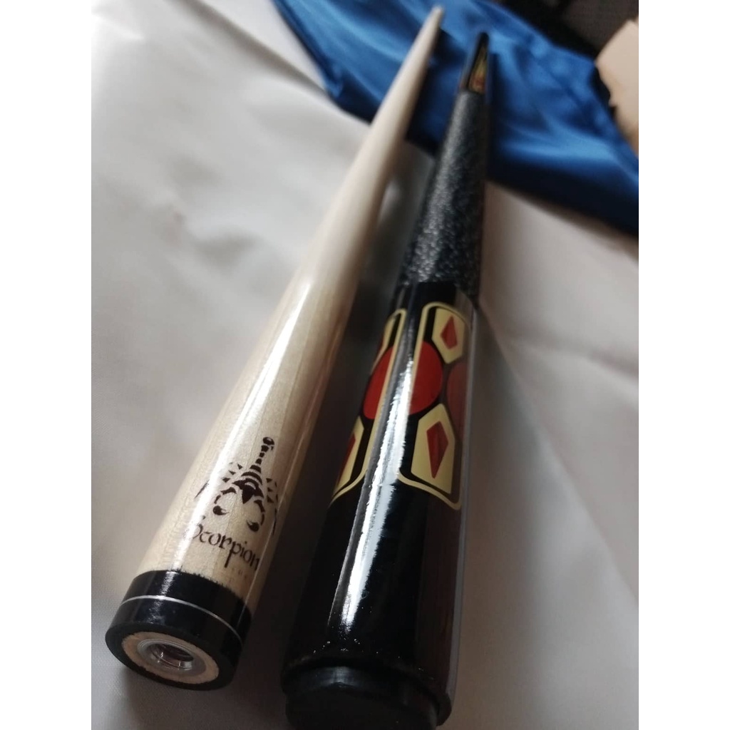1 PC SCORPION ASH WOOD CUE STICK/TAKO NG BILYARAN/GAMIT SA BILYARAN ...