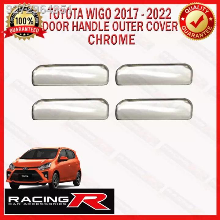 Toyota Wigo 2017 to 2022 Door Handle Outer Cover Chrome Garnish 2018 ...